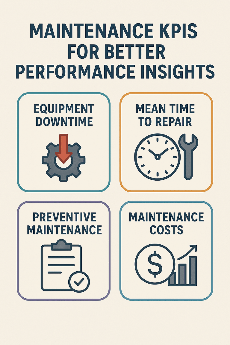 Maintenance KPIs for Better Performance Insights