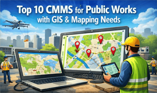 Top 10 CMMS for Public Works with GIS & Mapping