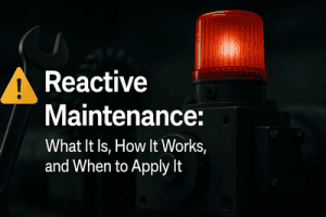 Reactive Maintenance Explained: Definition & Use Cases