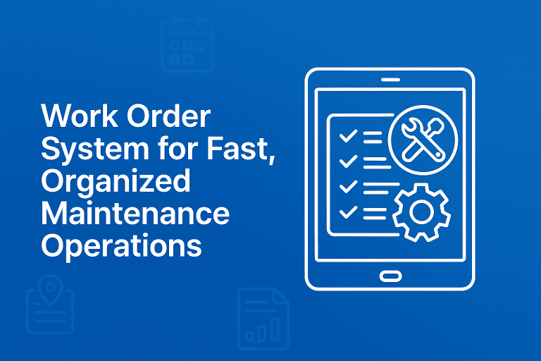 Work Order System For Fast Organized Maintenance Operations 9850